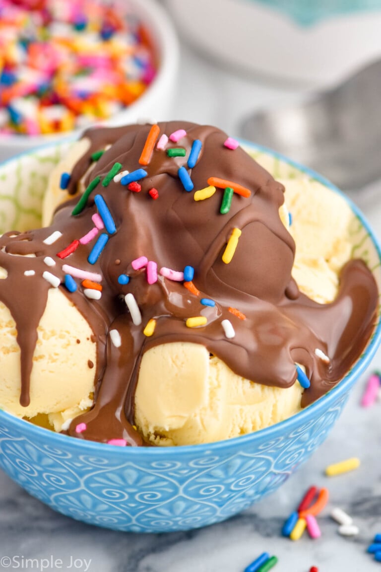 Homemade Magic Shell - Simple Joy