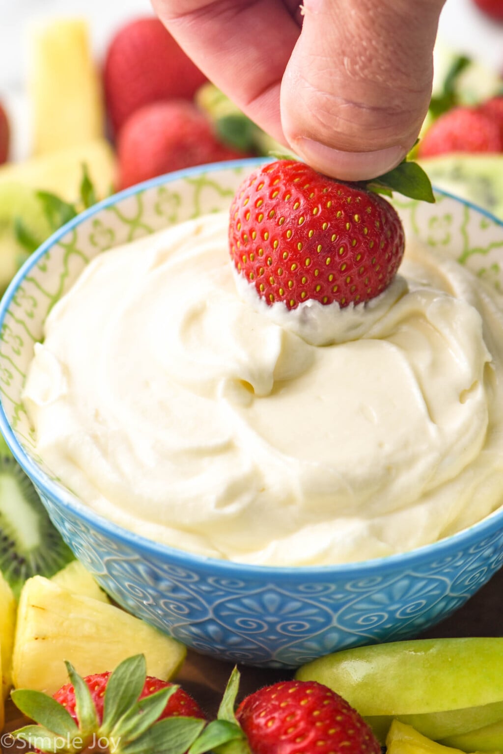 Easy Fruit Dip (3 Ingredients) - Simple Joy