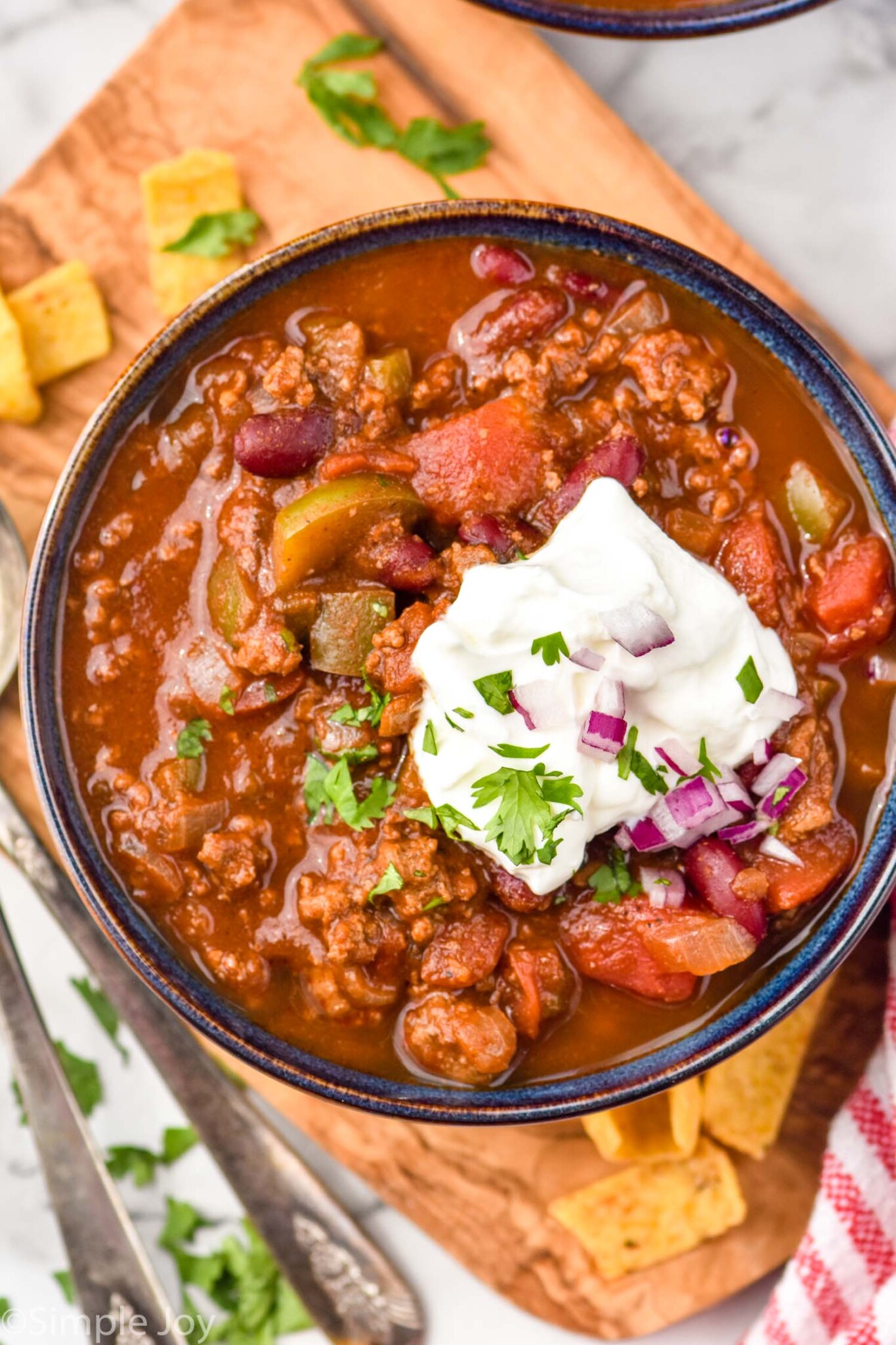 Easy Chili Recipe - Simple Joy