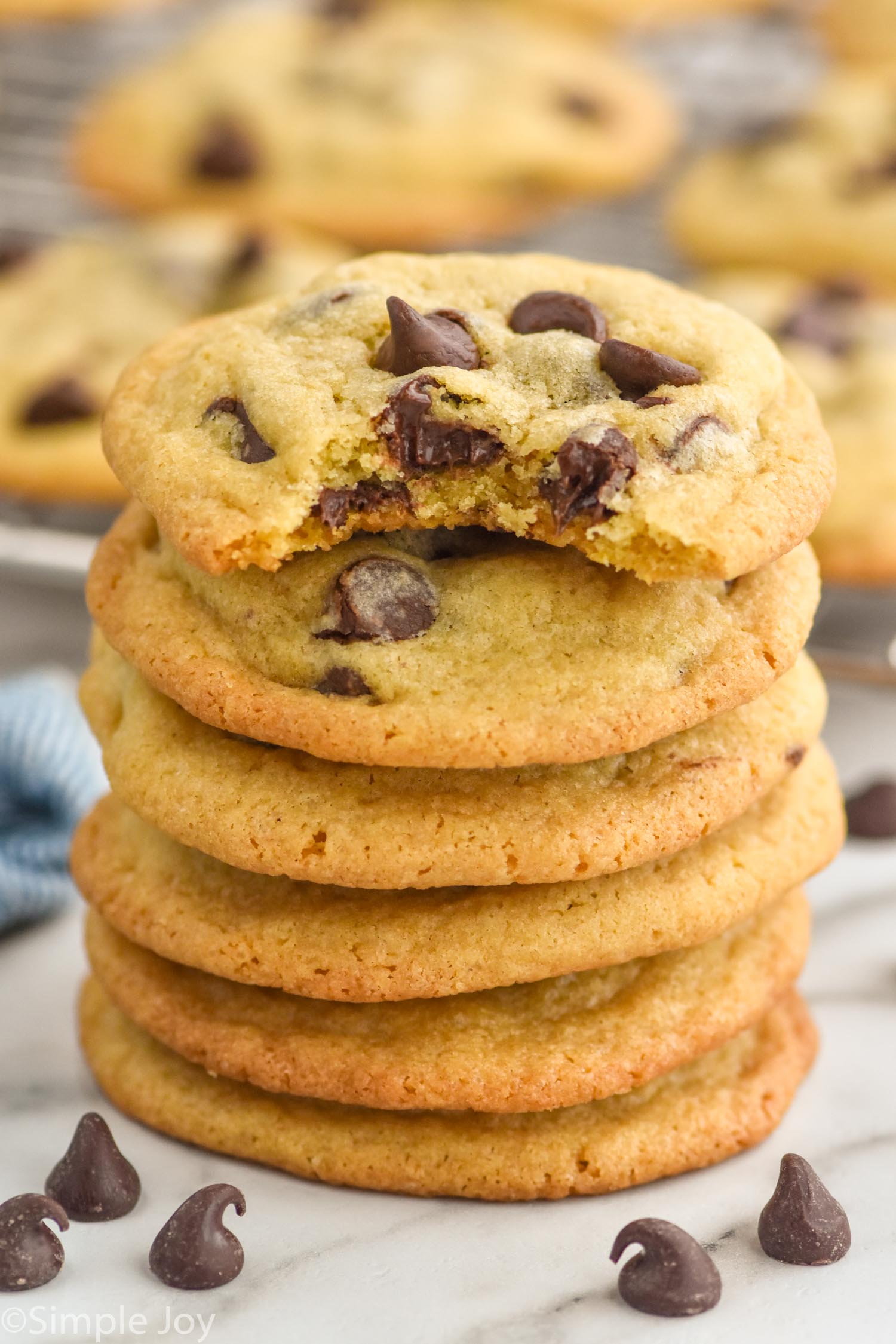 Homemade Chocolate Chip Cookies - Simple Joy