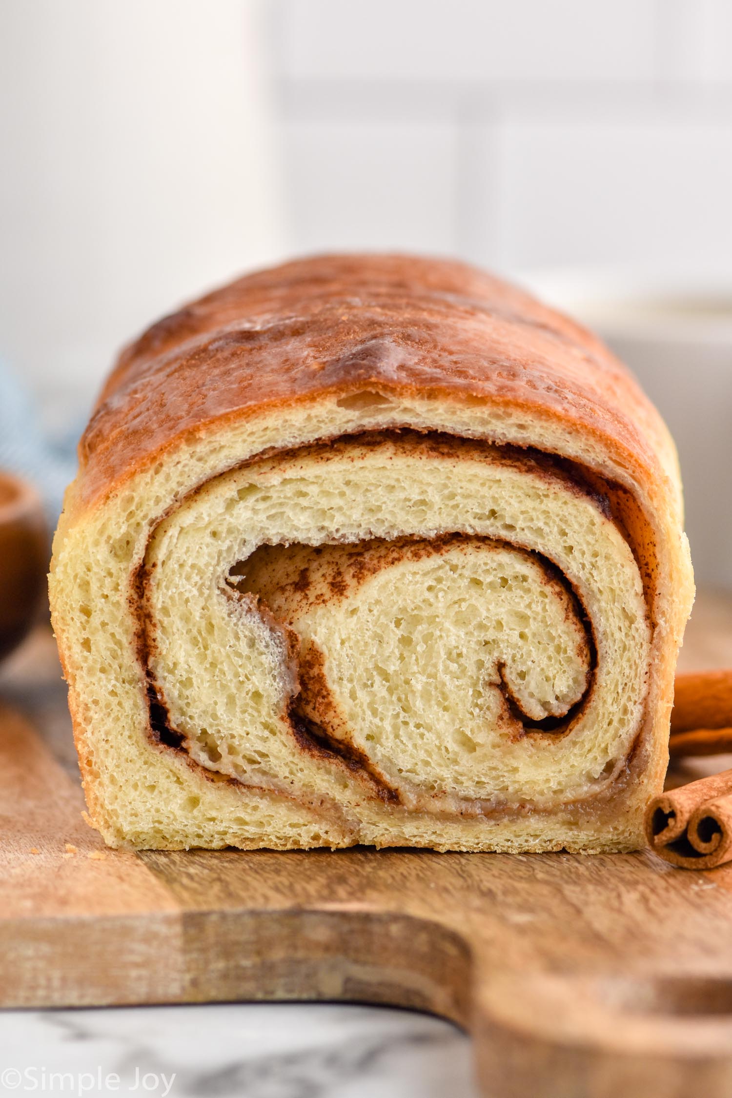 Perfect Cinnamon Swirl Bread - Simple Joy