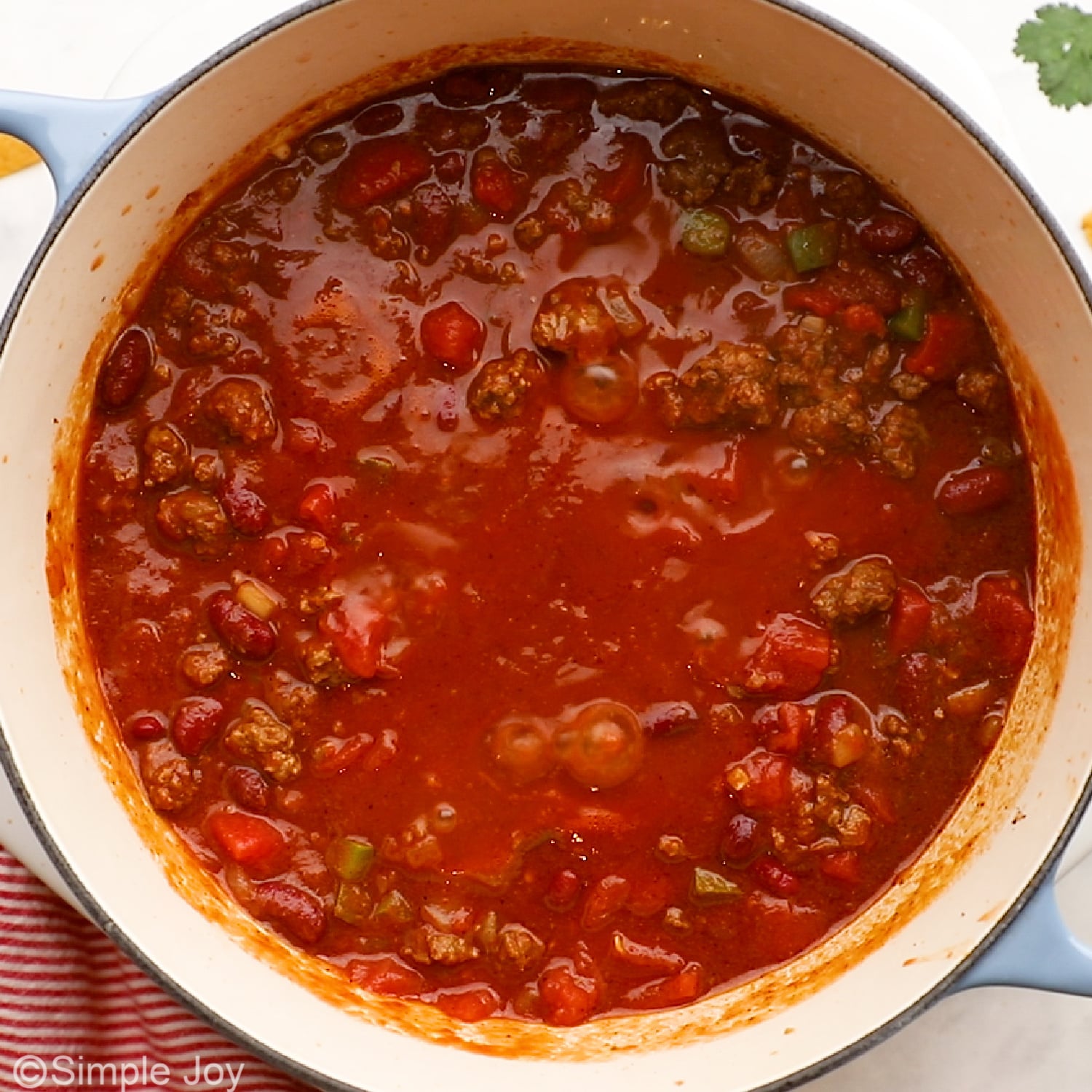 Easy Chili Recipe - Simple Joy