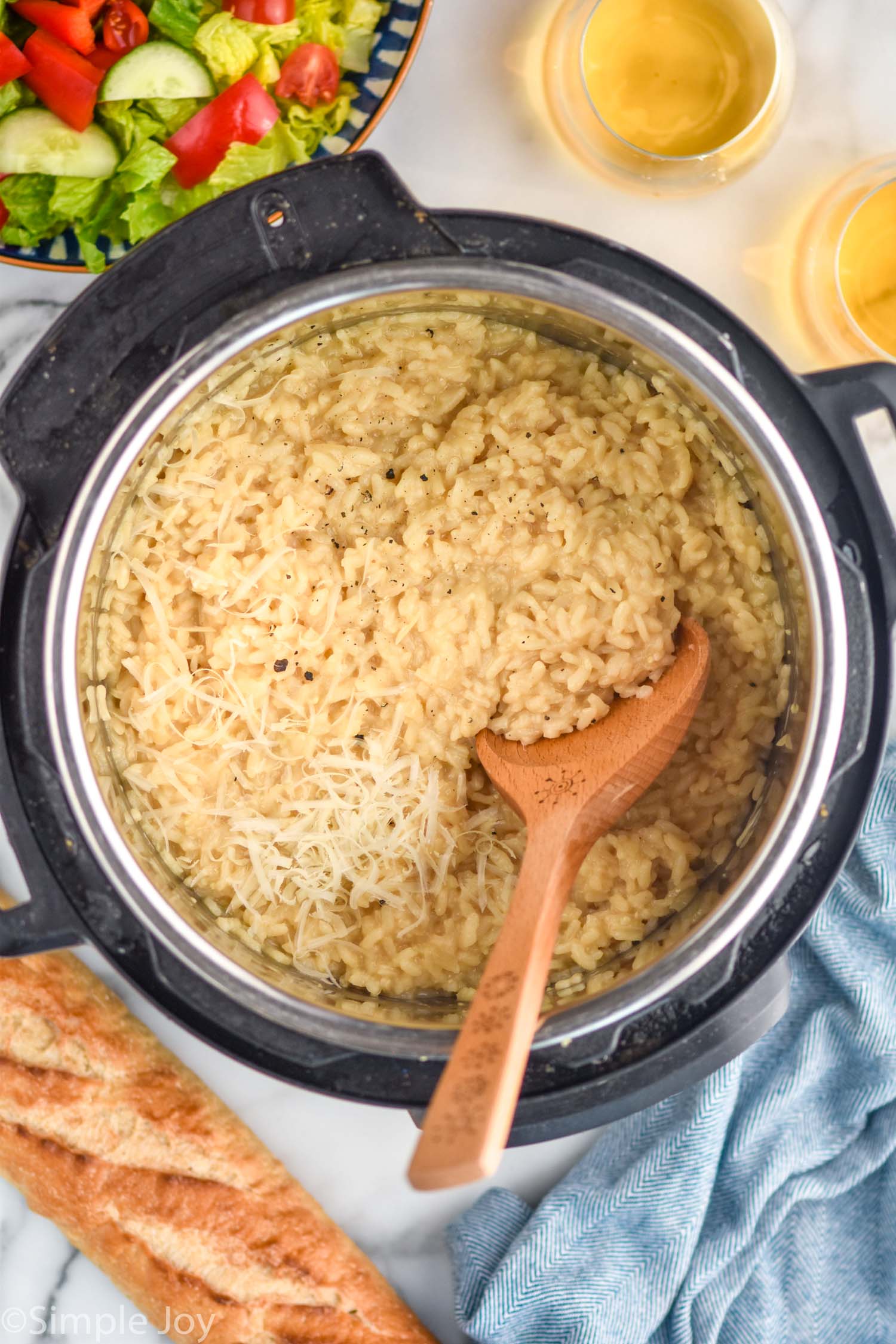 Fast Instant Pot Risotto - Simple Joy