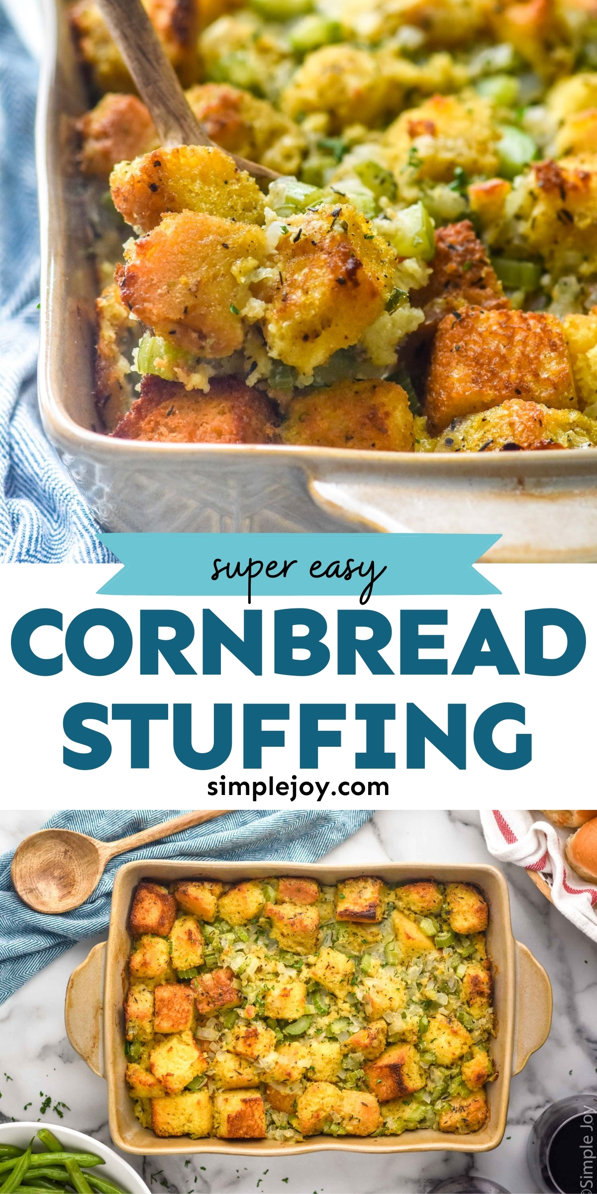 Cornbread Stuffing - Simple Joy
