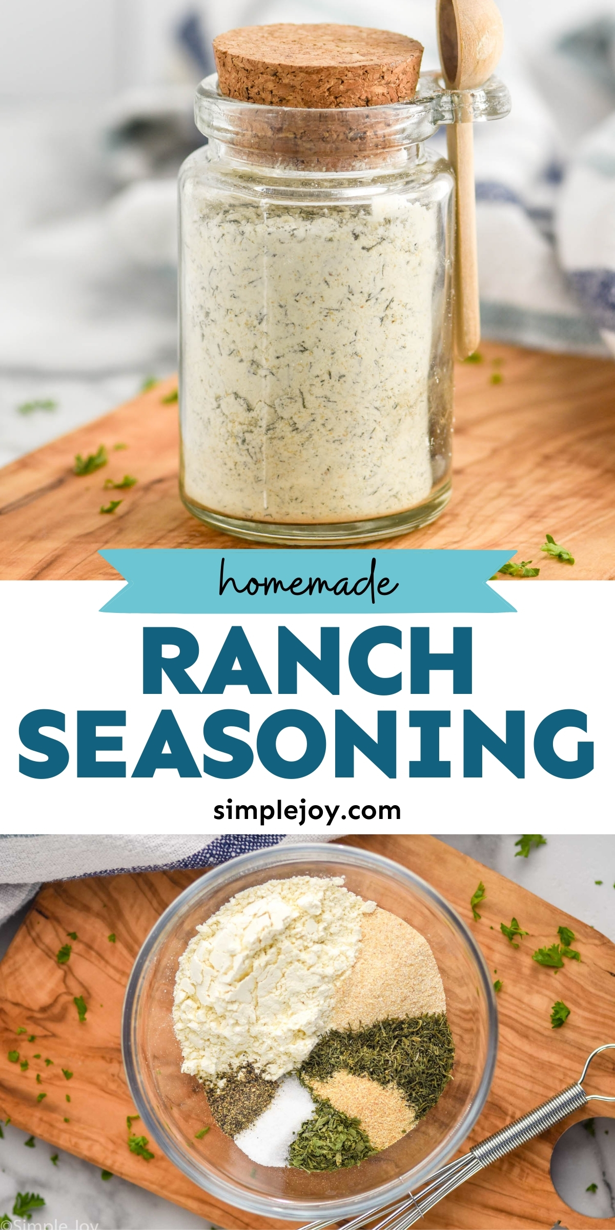 Homemade Ranch Seasoning - Simple Joy