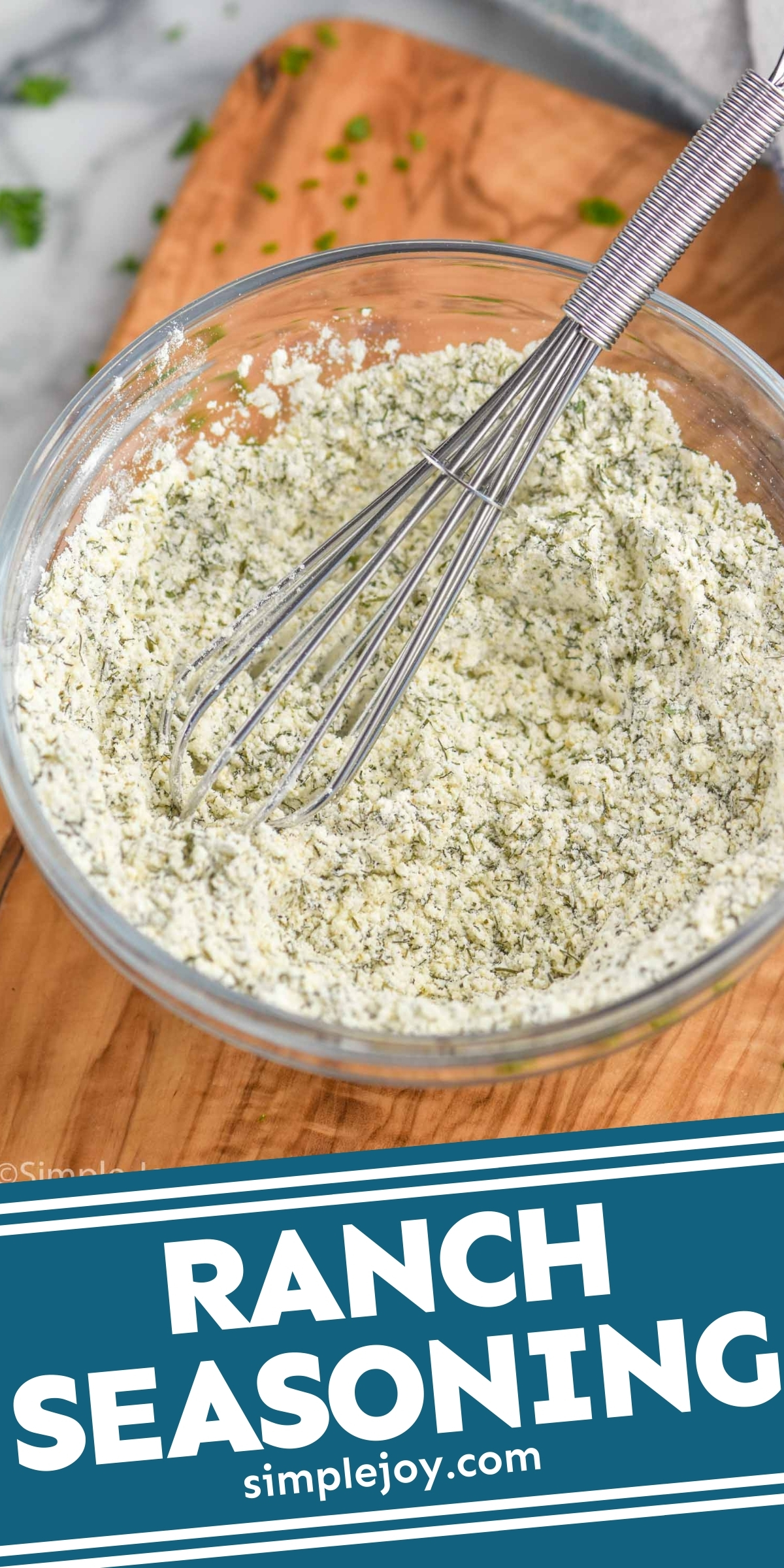 Homemade Ranch Seasoning - Simple Joy