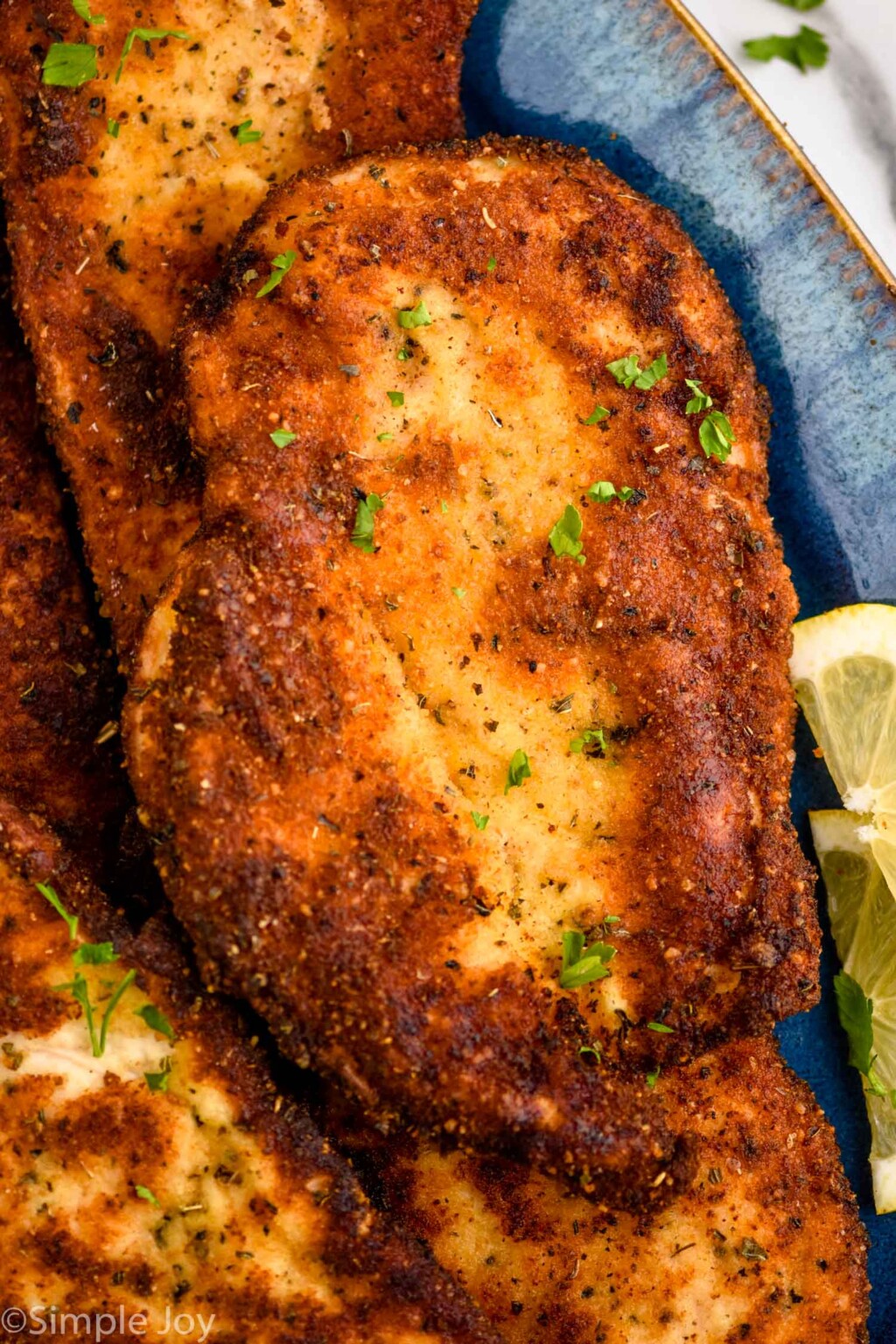 Crispy Chicken Cutlets - Simple Joy