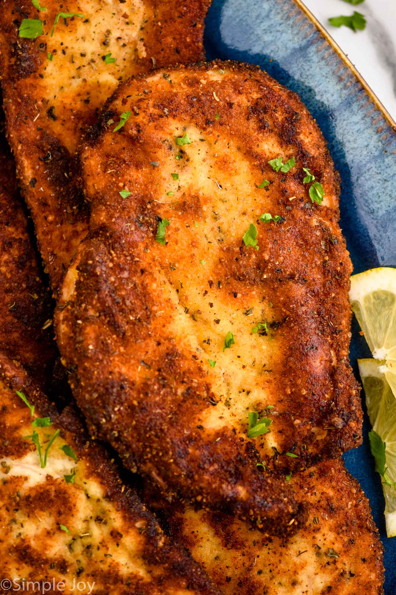 Crispy Chicken Cutlets - Simple Joy