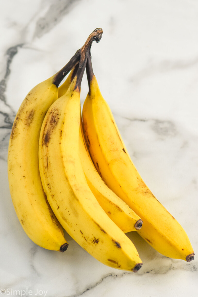 How to Freeze Bananas - Simple Joy