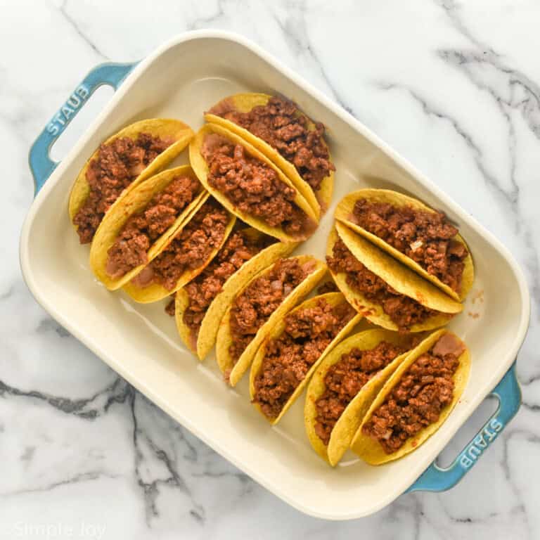 Baked Tacos - Simple Joy