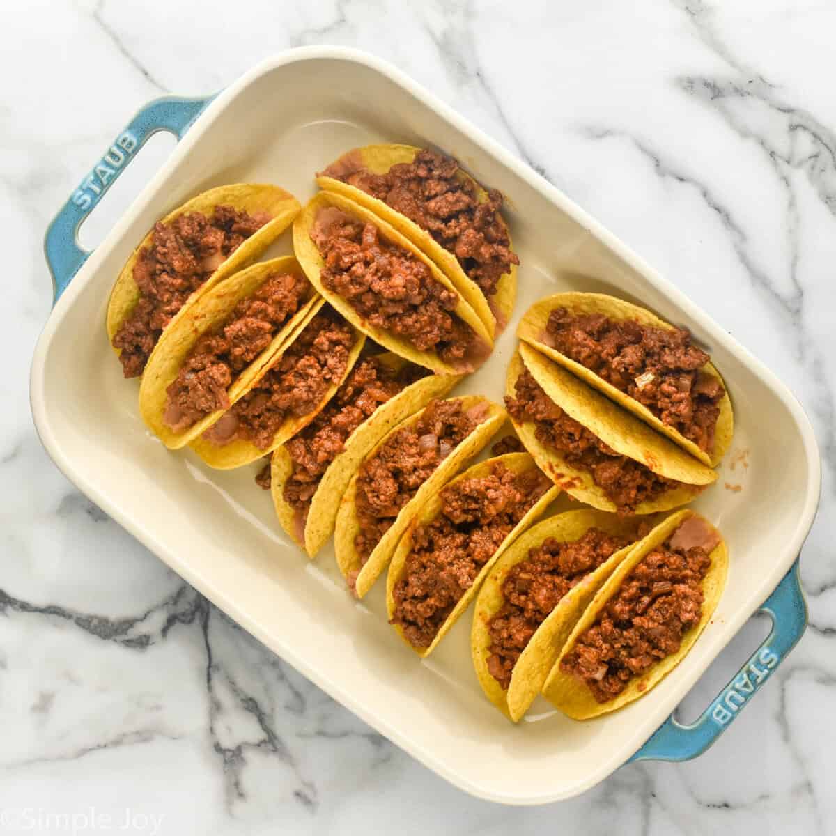 Baked Tacos - Simple Joy