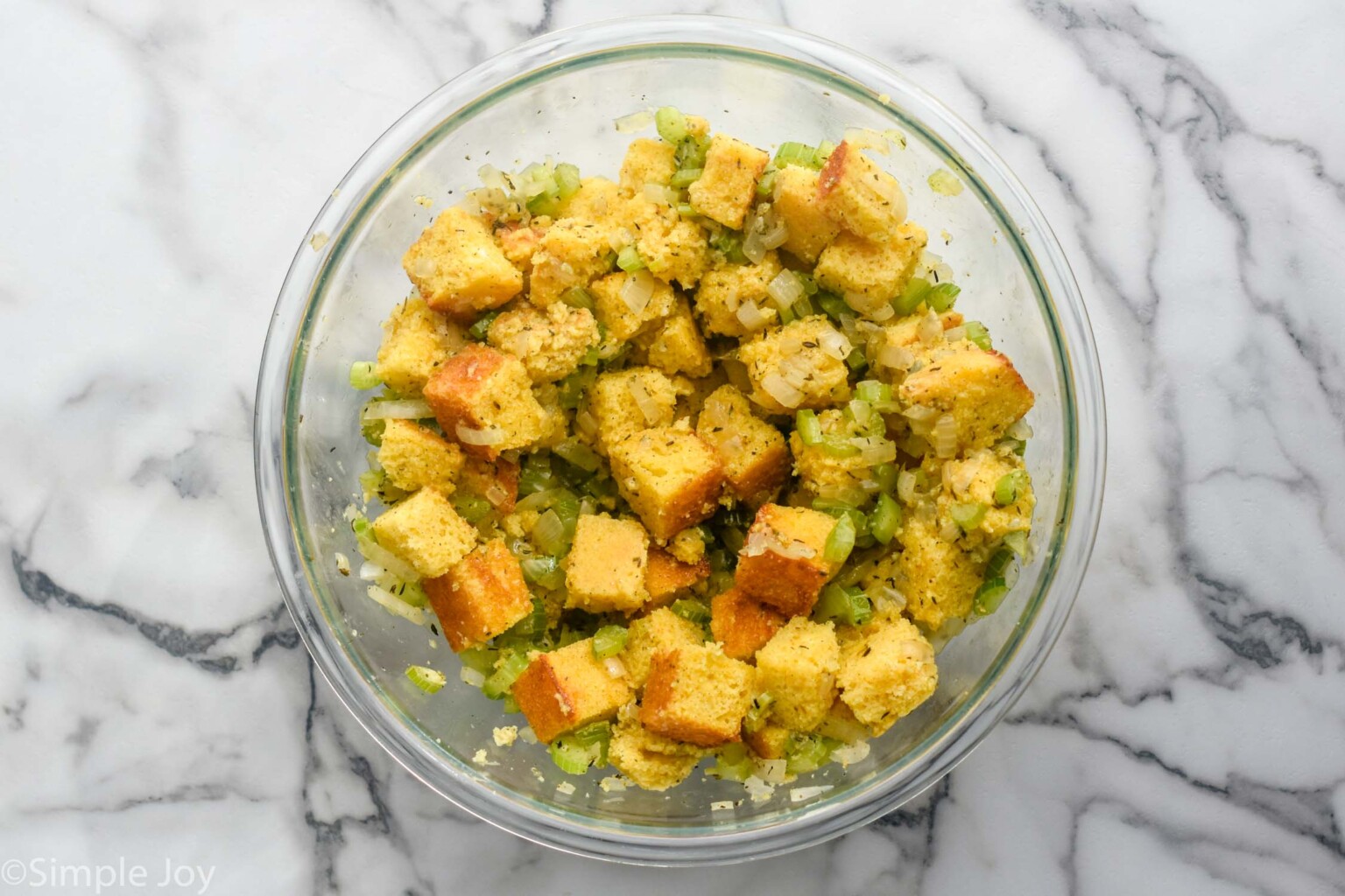 Cornbread Stuffing - Simple Joy