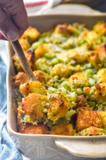 Cornbread Stuffing - Simple Joy
