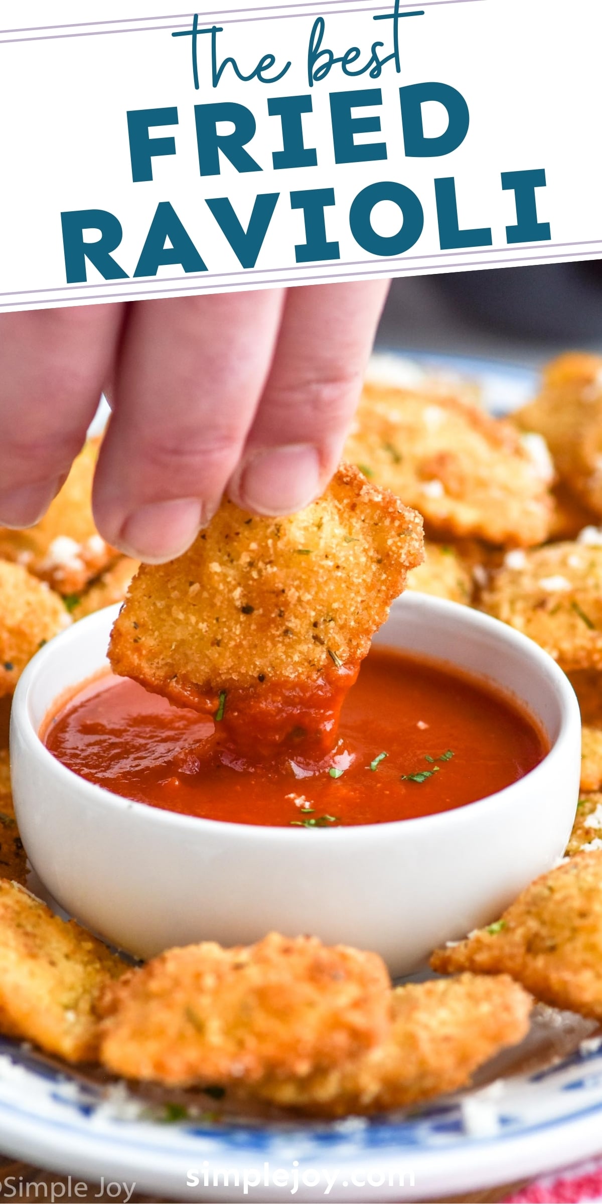 Fried Ravioli - Simple Joy