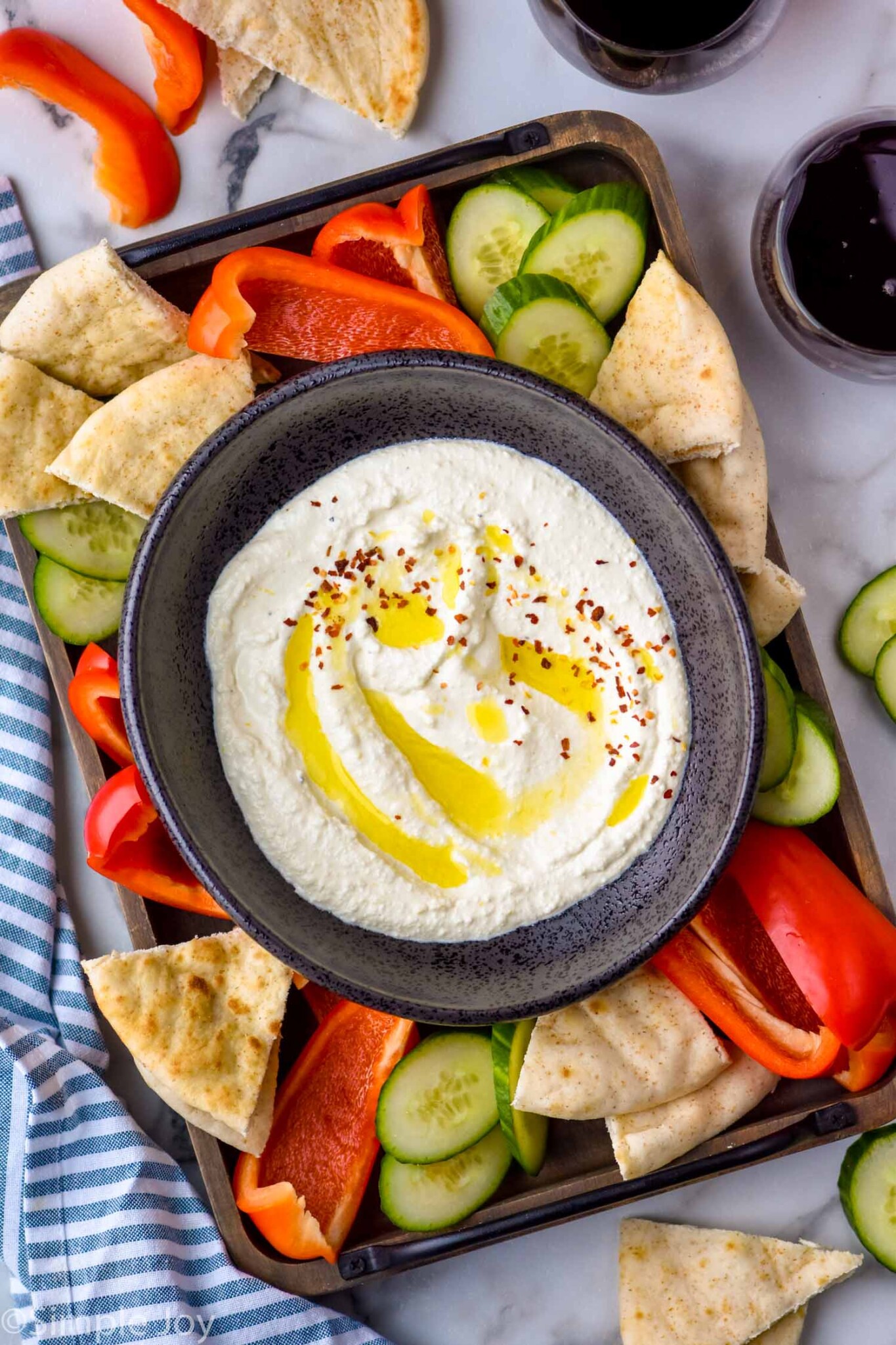 Whipped Feta Dip - Simple Joy