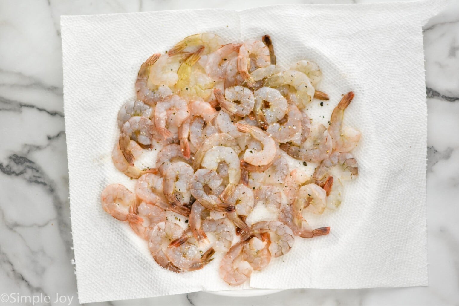 White Wine Garlic Butter Shrimp - Simple Joy