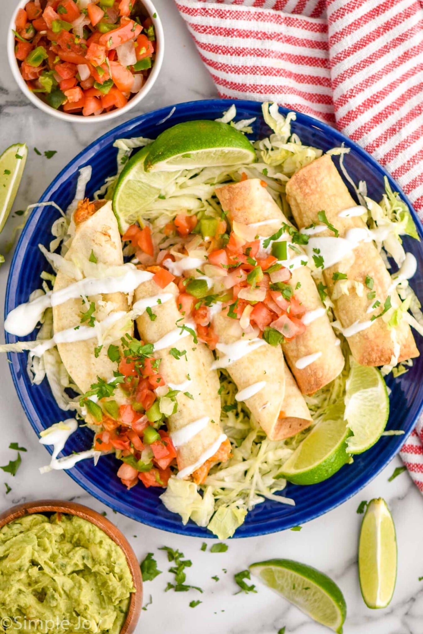Chicken Taquitos - Simple Joy