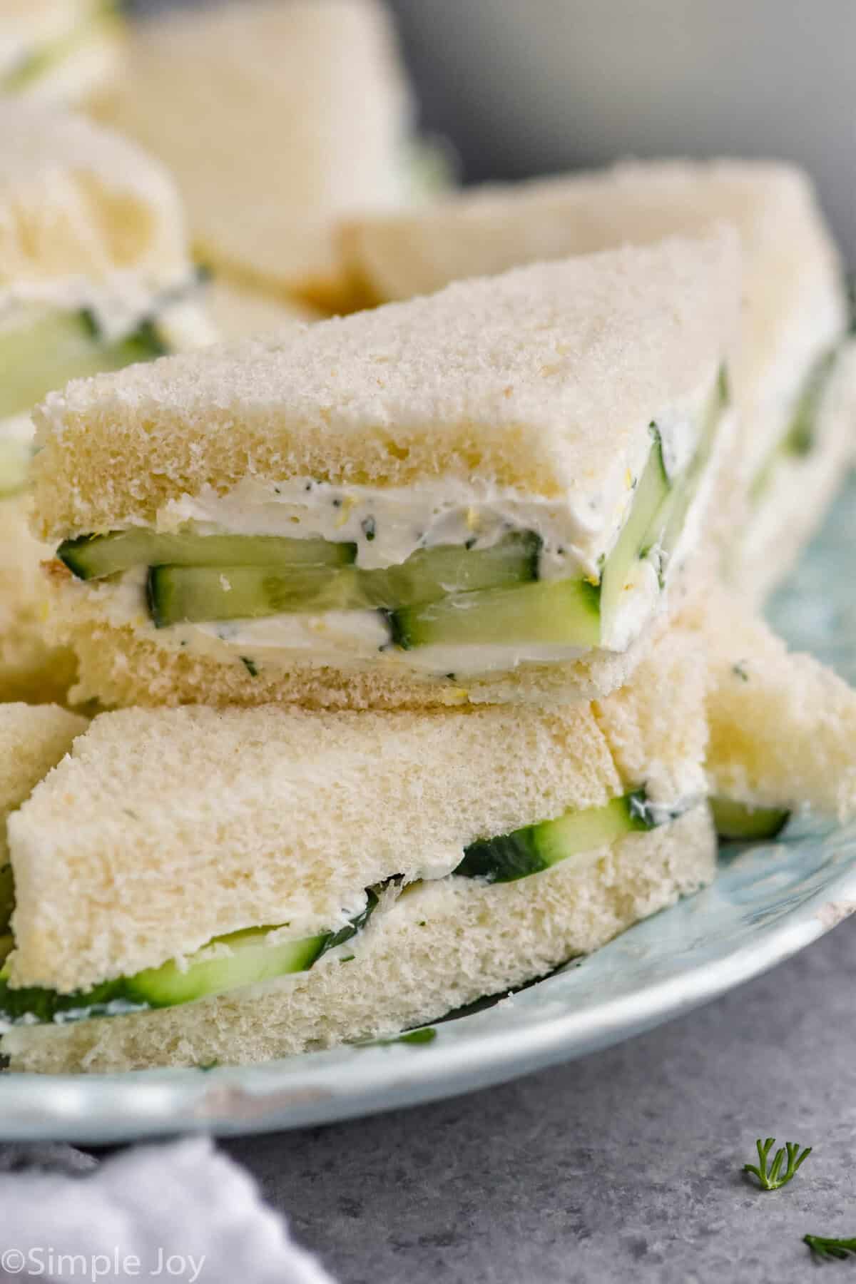 Cucumber Sandwich - Simple Joy