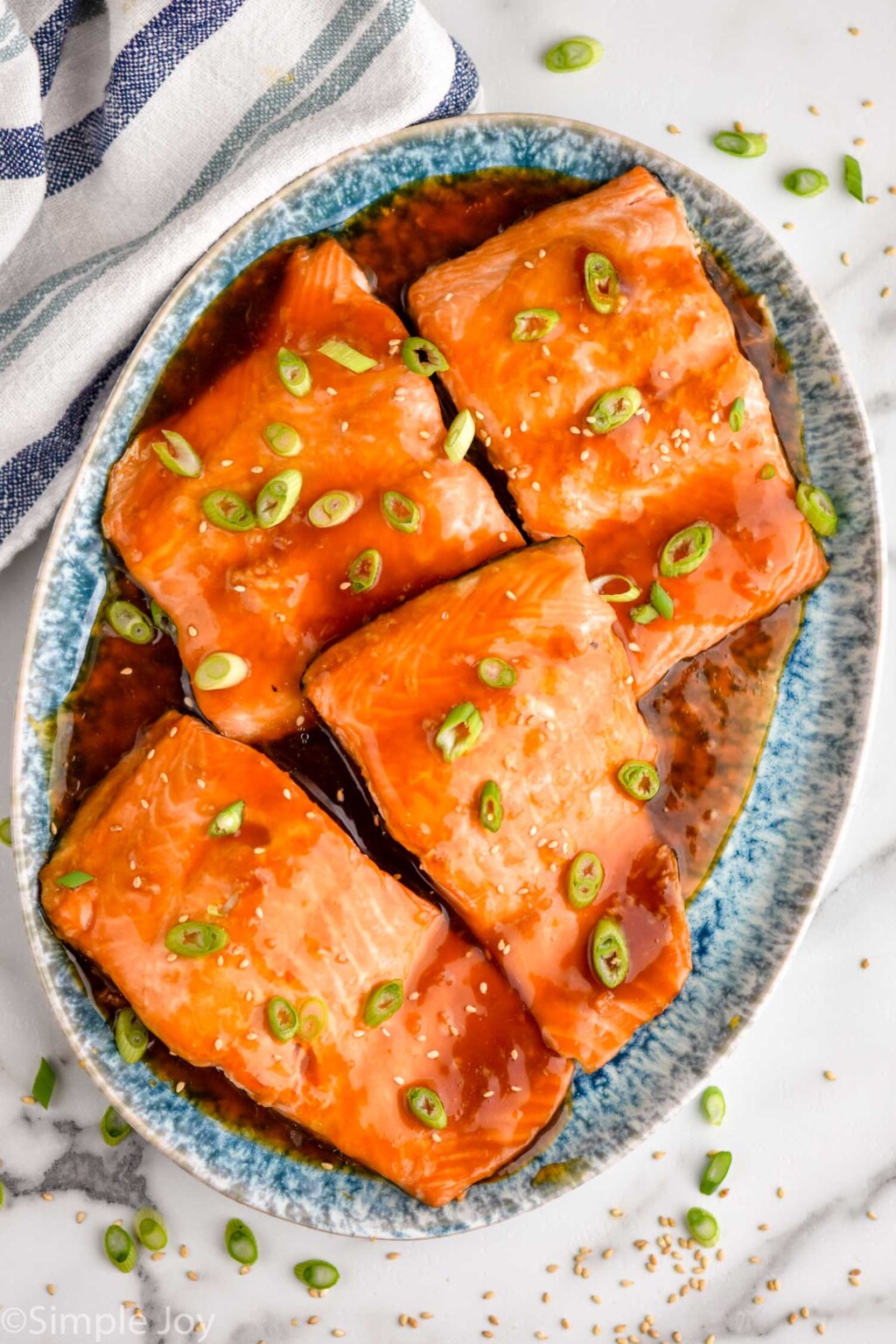 Teriyaki Salmon - Simple Joy
