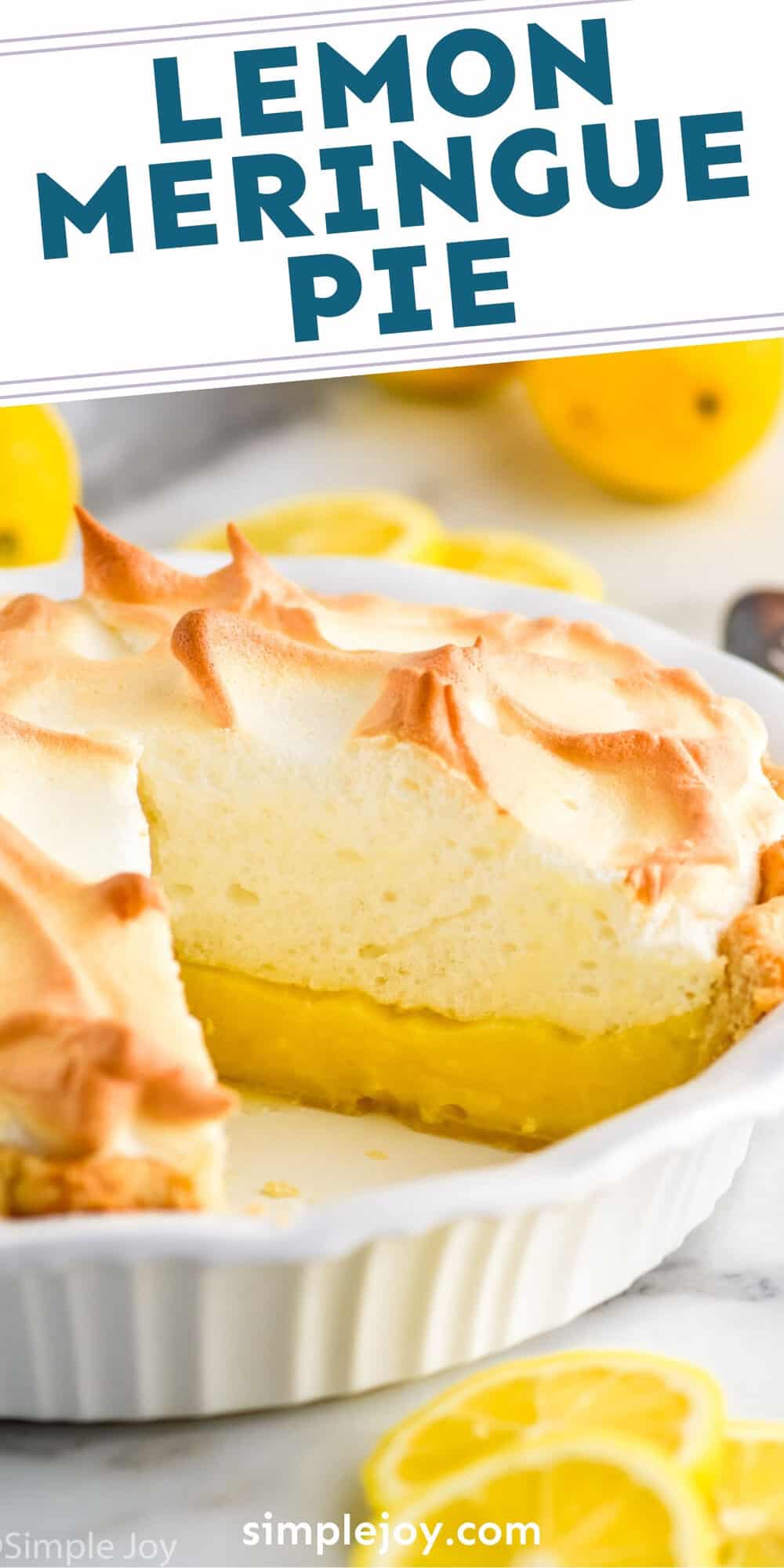 Lemon Meringue Pie - Simple Joy