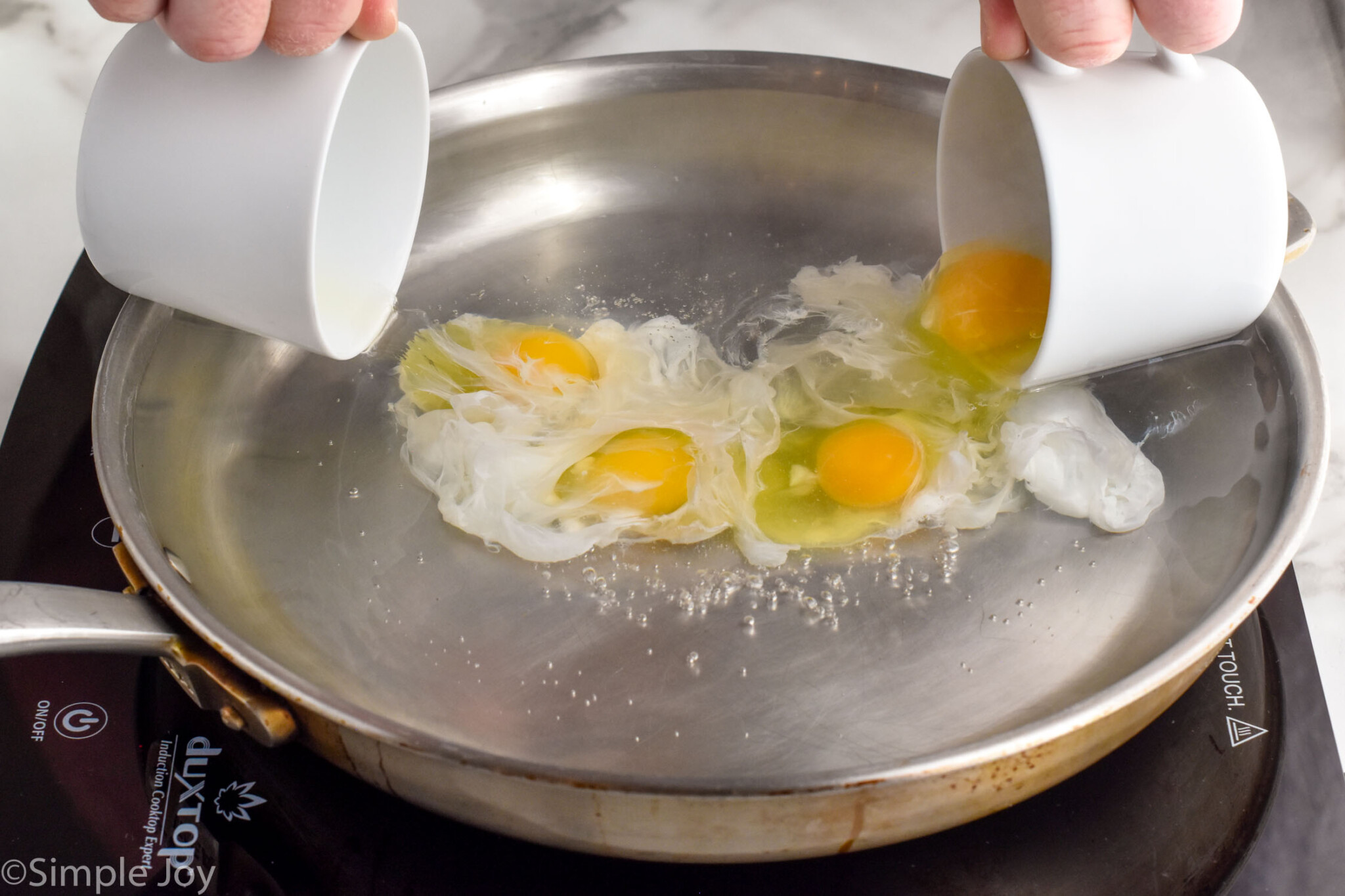 Easy Poached Eggs - Simple Joy