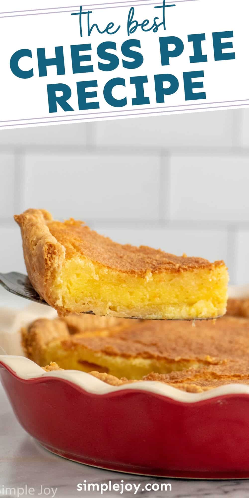 Mouthwatering Chess Pie - Simple Joy