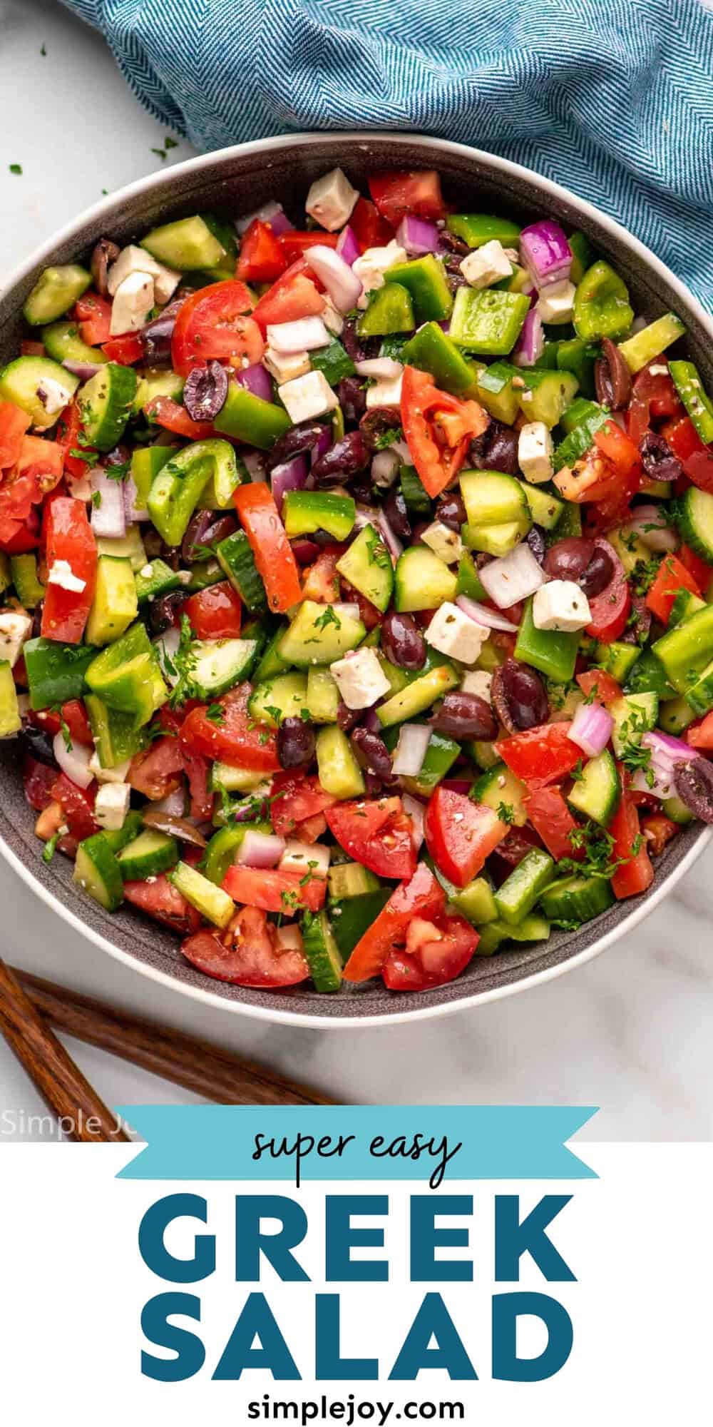 Greek Salad - Simple Joy