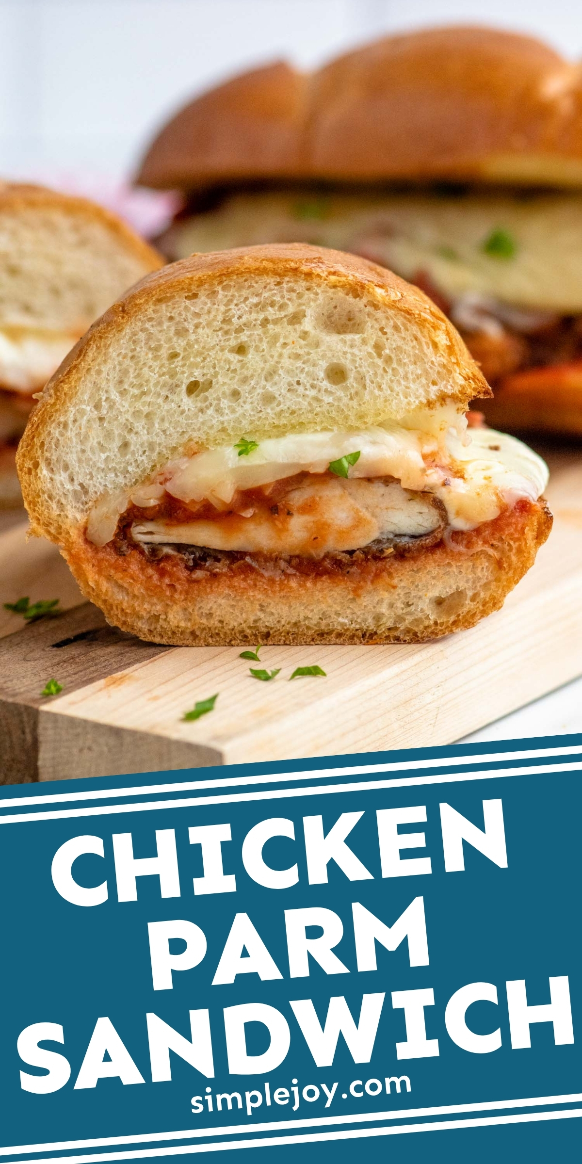 Mouthwatering Chicken Parm Sandwich - Simple Joy