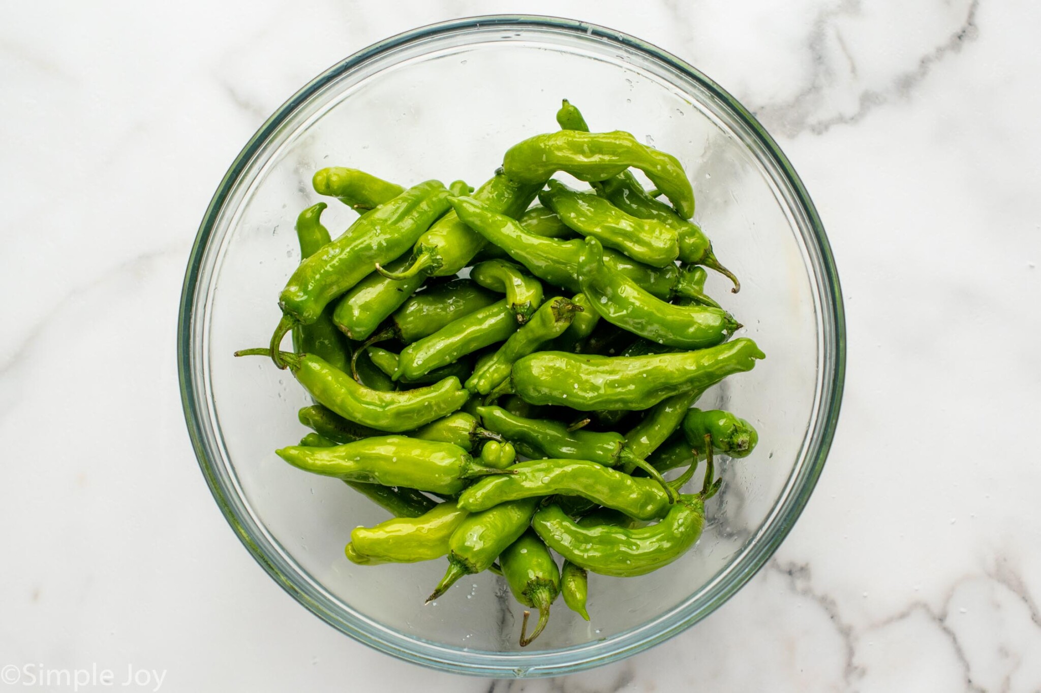 Easy Blistered Shishito Peppers - Simple Joy