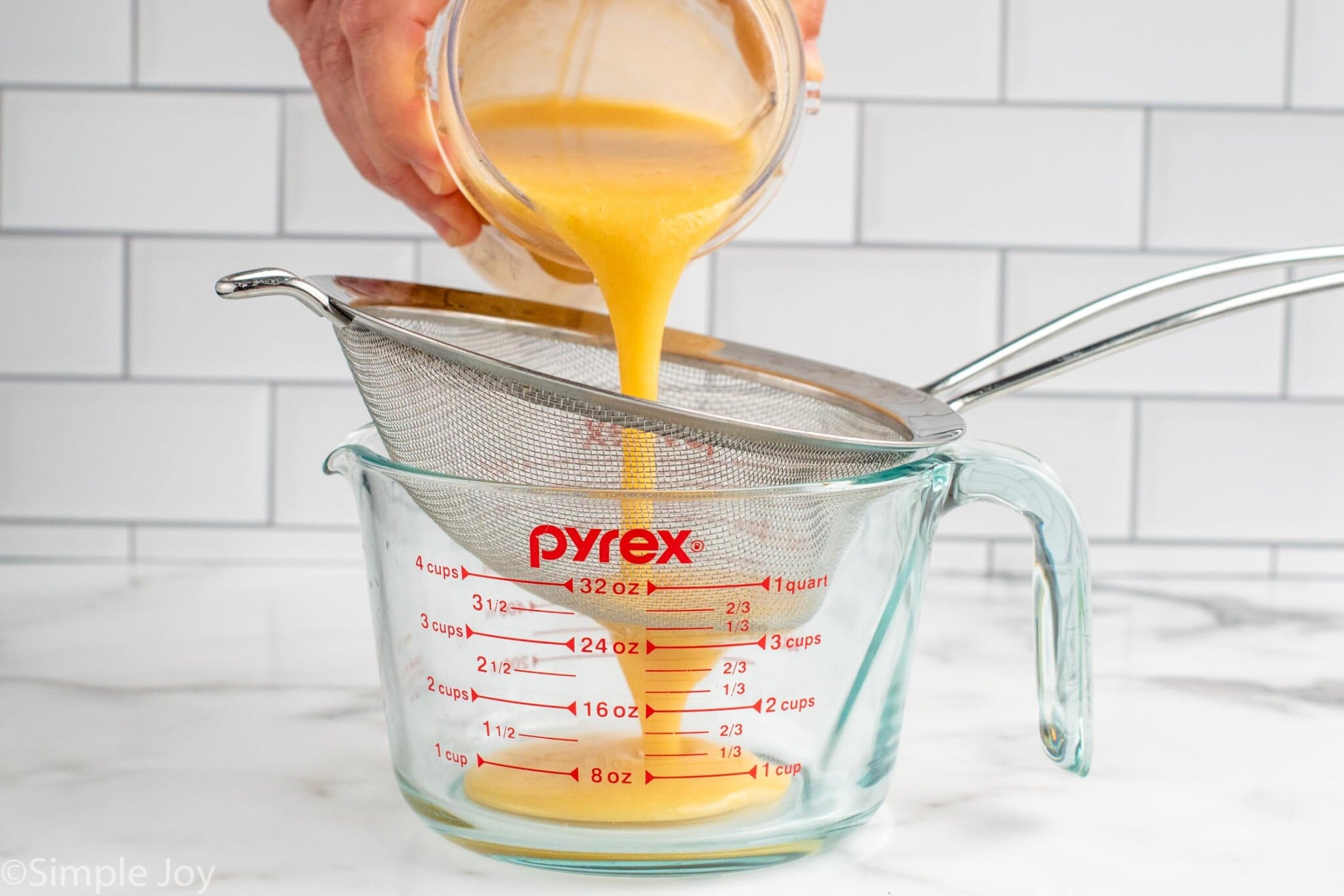 Super Simple Peach Syrup - Simple Joy