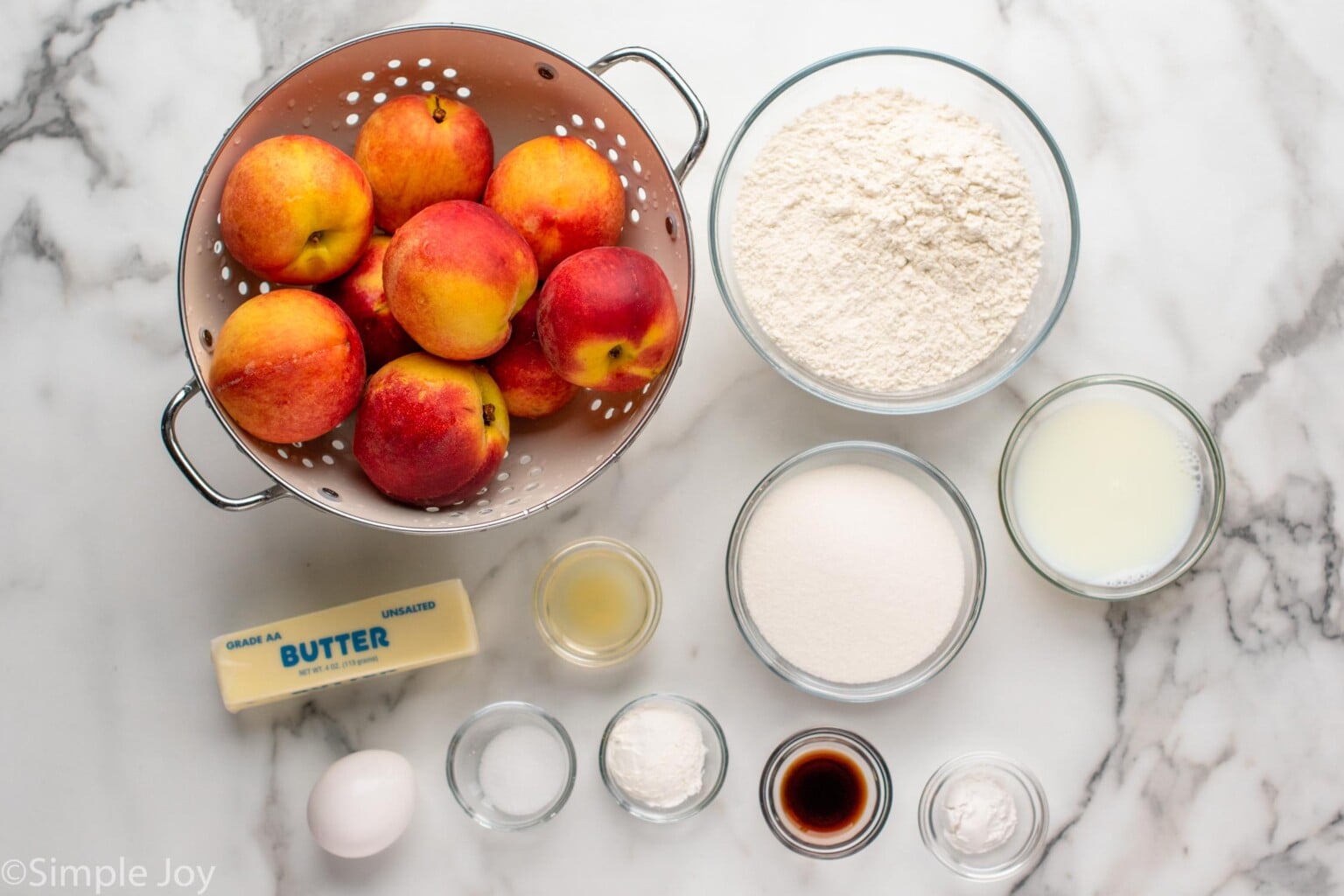 Perfect Peach Cobbler Recipe - Simple Joy