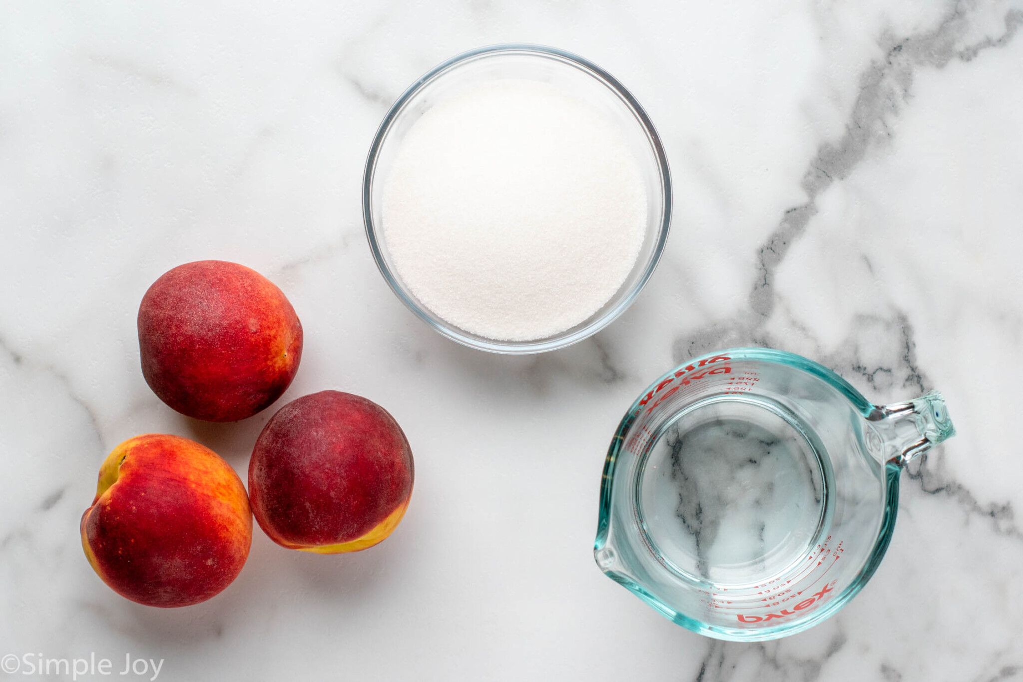 Super Simple Peach Syrup - Simple Joy