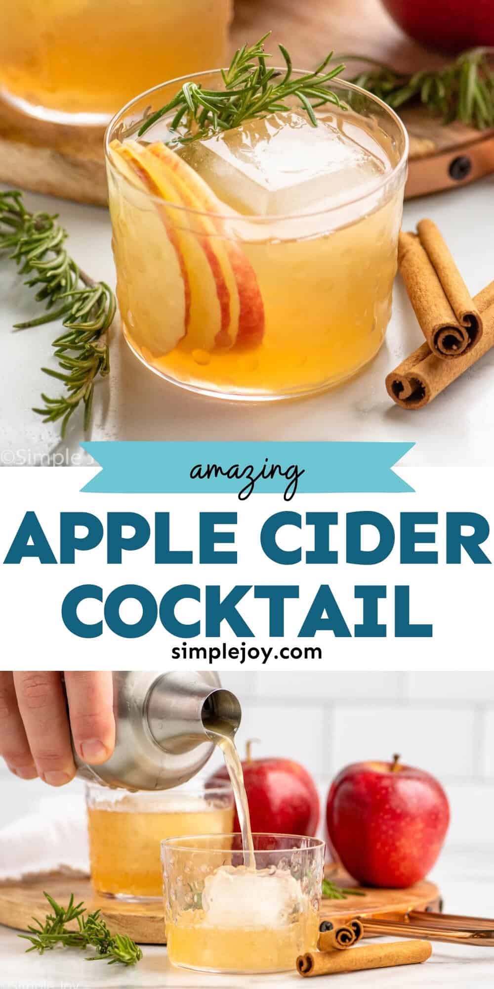 Apple Cider Cocktail - Simple Joy