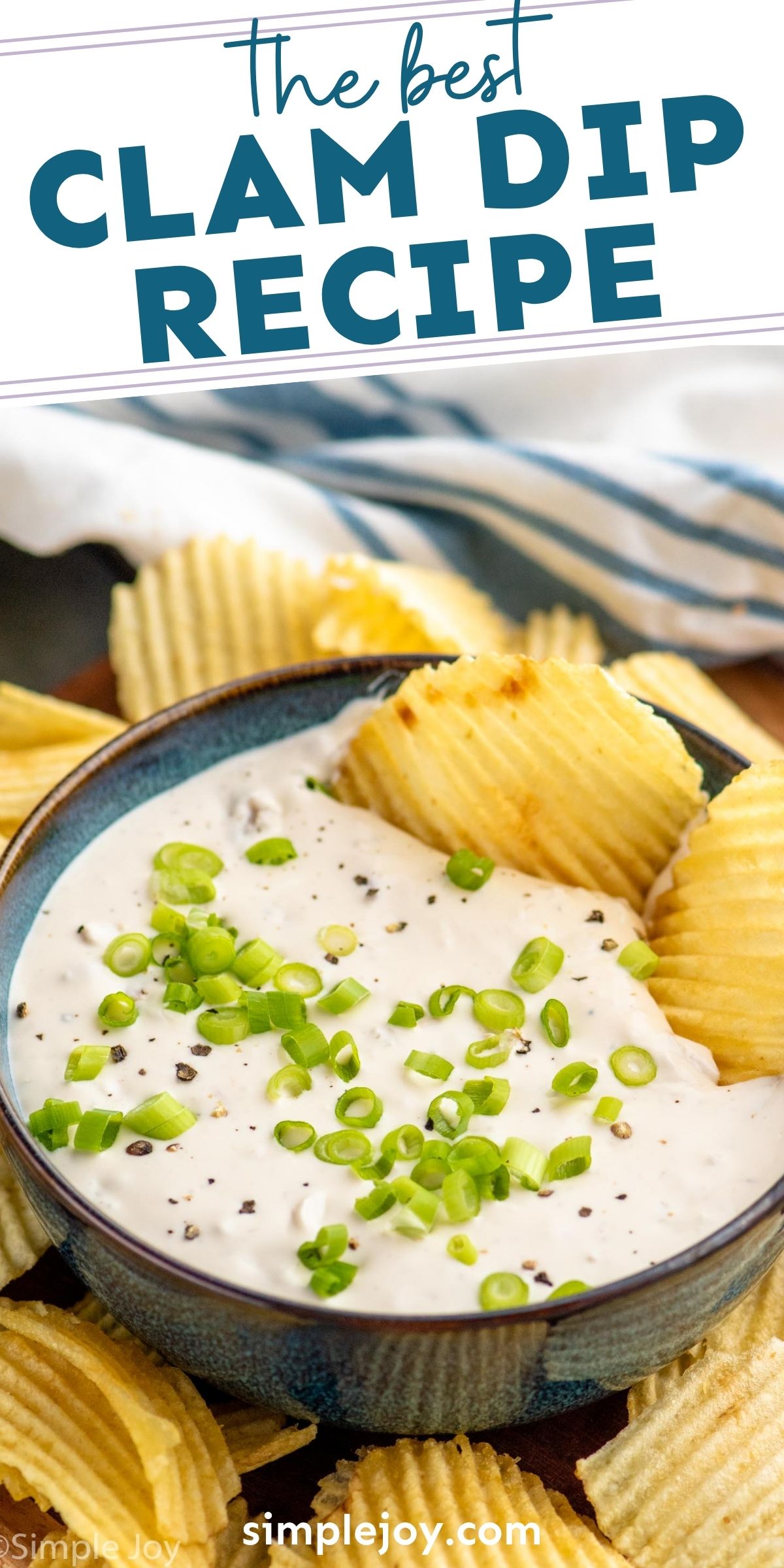 Easy Clam Dip Recipe - Simple Joy