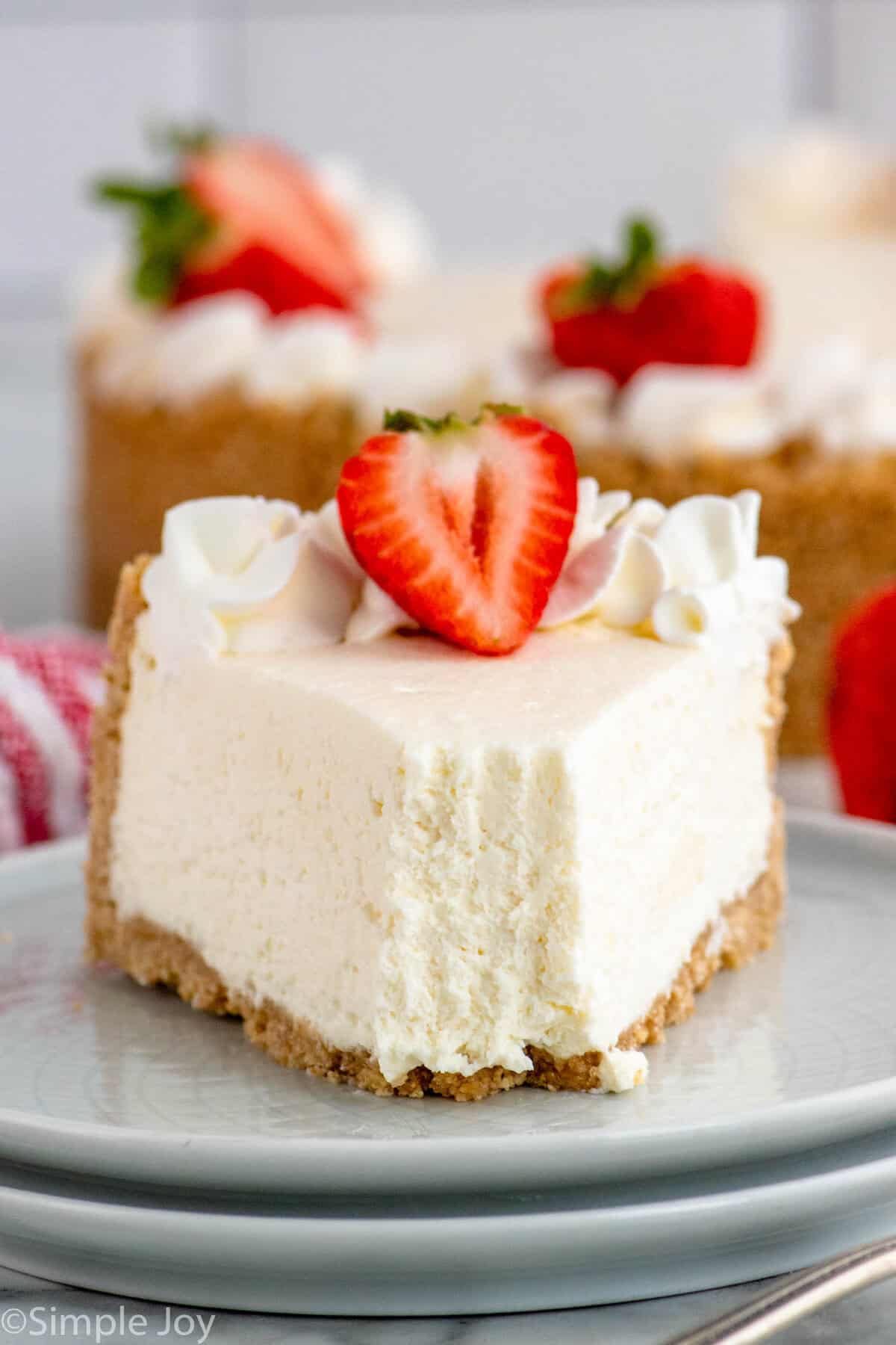 No Bake Cheesecake - Simple Joy