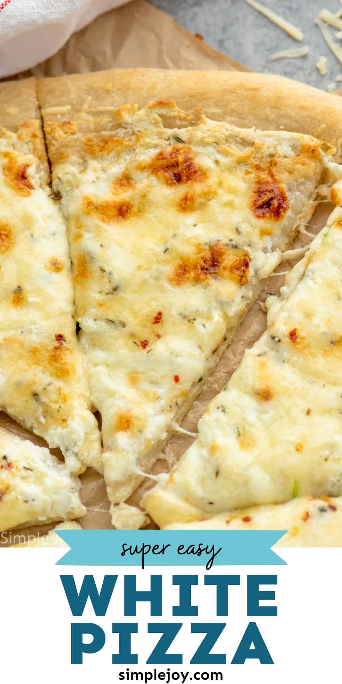 White Pizza - Simple Joy