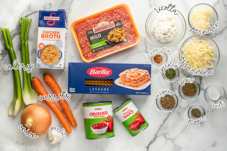 Easy Lasagna Soup Recipe - Simple Joy