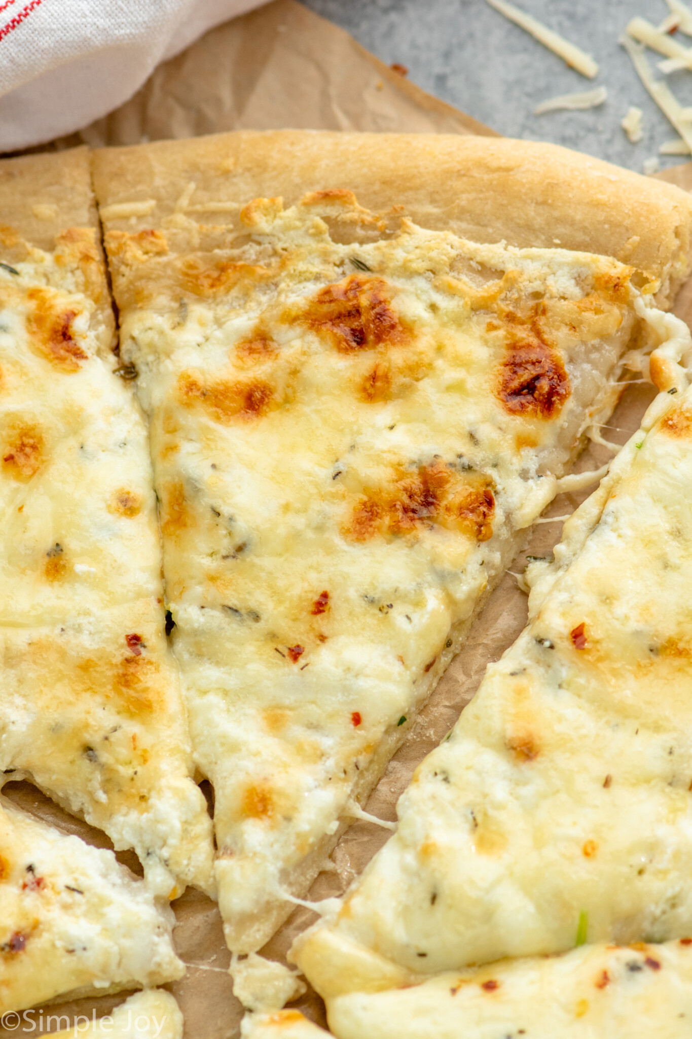 White Pizza - Simple Joy