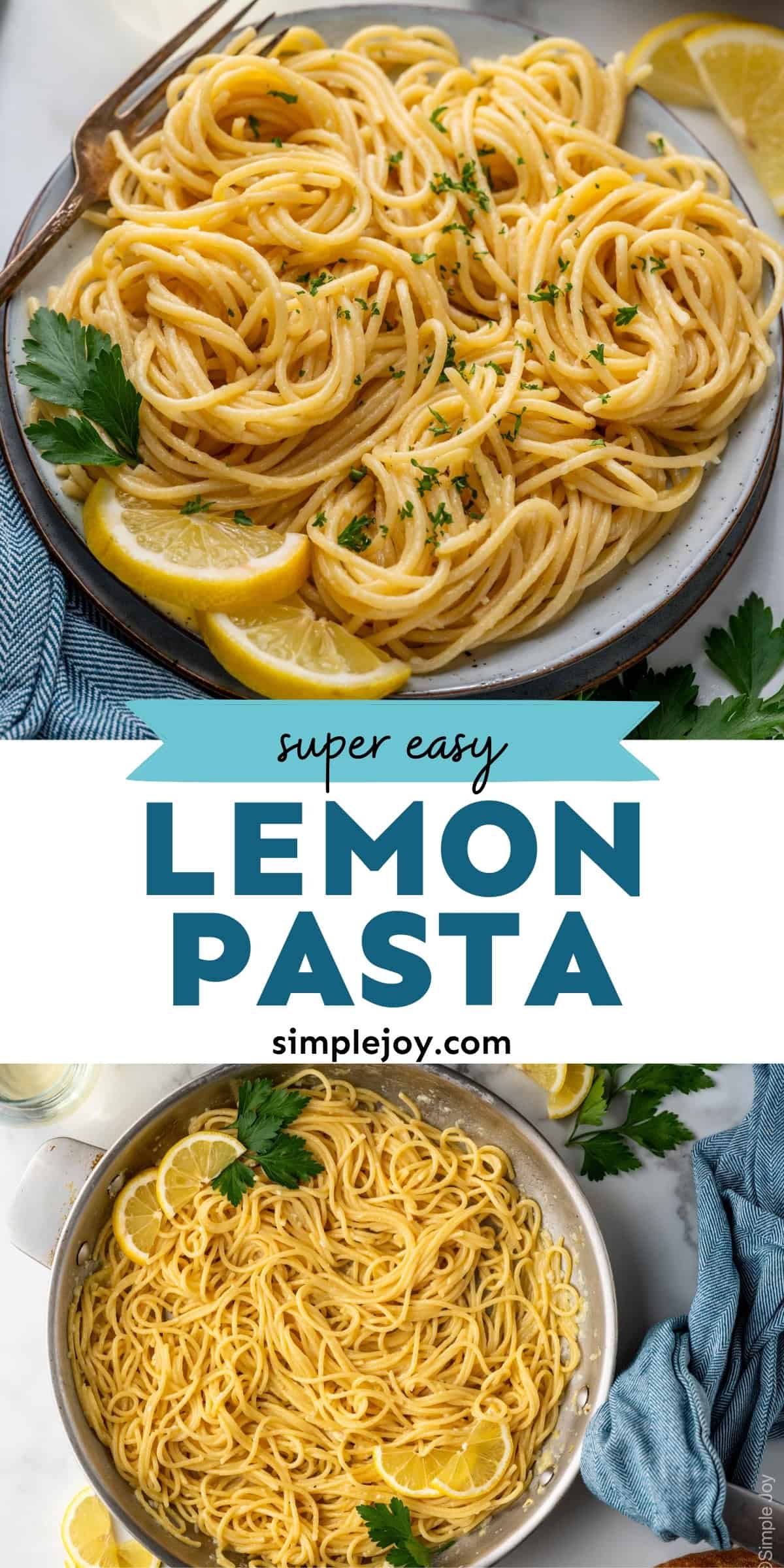 Lemon Pasta That Tastes Like Summer - Simple Joy