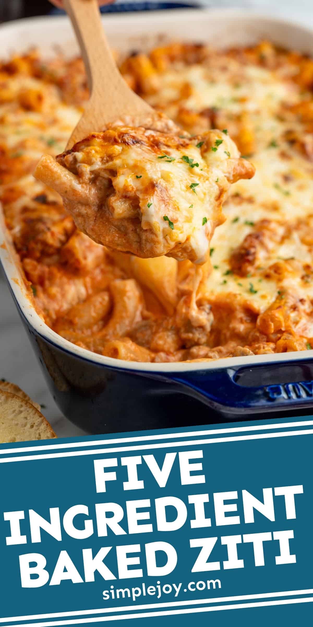 The Back-Pocket 5-Ingredient Baked Ziti You’ll Crave Weekly - Simple Joy